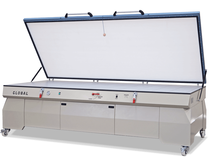 Prensas de membrana al vacío - Global Vacuum Presses